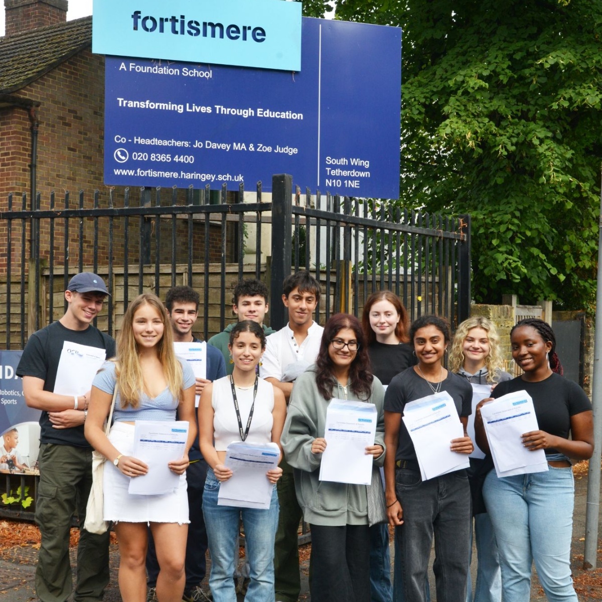 Fortismere - FORTISMERE SCHOOL ANNOUNCES RECORD SUCCESS with A Level ...
