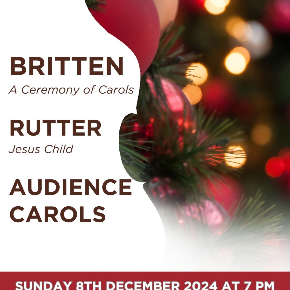 Fortismere - COMMUNITY CHOIR CHRISTMAS CONCERT