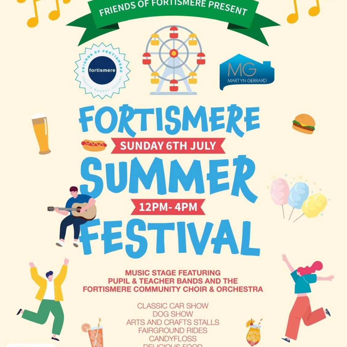 Fortismere - SUMMER FESTIVAL SUNDAY 6TH JULY